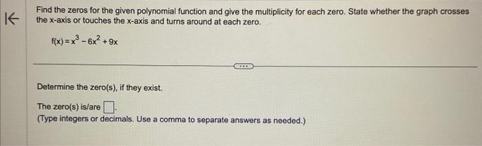 Solved Determine whether the function is a polynomial | Chegg.com