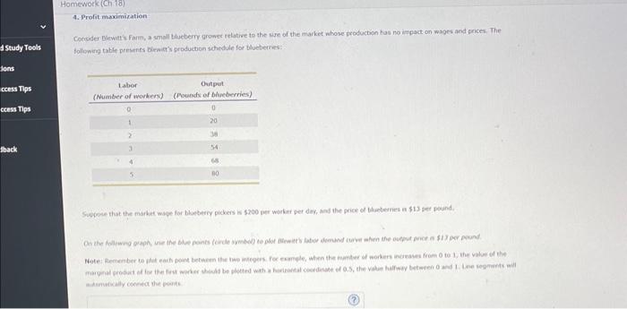 Cocvider Blewitt Farm, a small bluebern urowec | Chegg.com