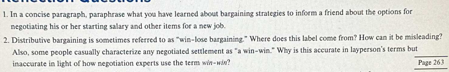 Solved In a concise paragraph, paraphrase what you have | Chegg.com