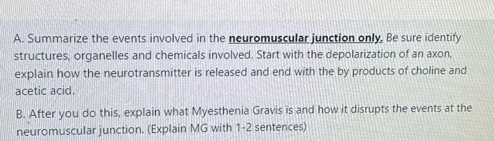 A. ﻿Summarize the events involved in the | Chegg.com