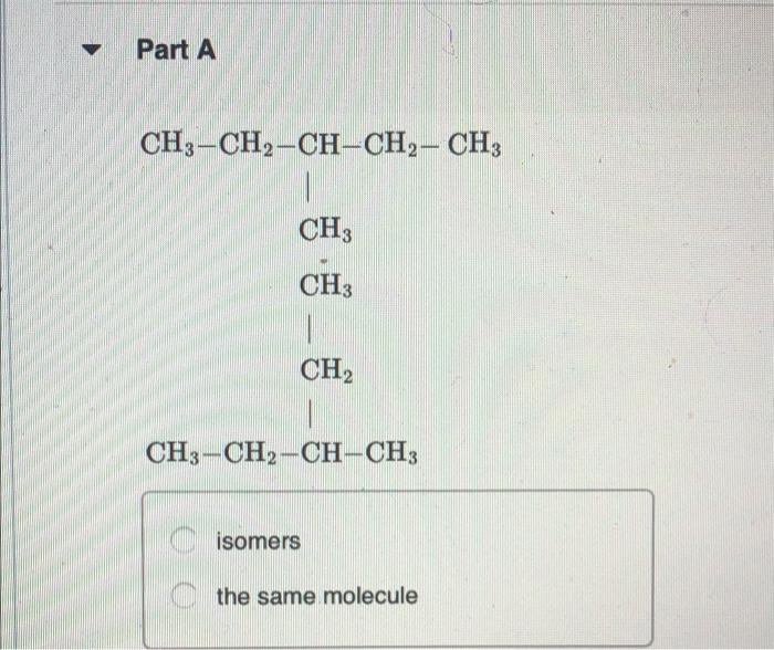 Solved For each of the following, determine whether the two | Chegg.com