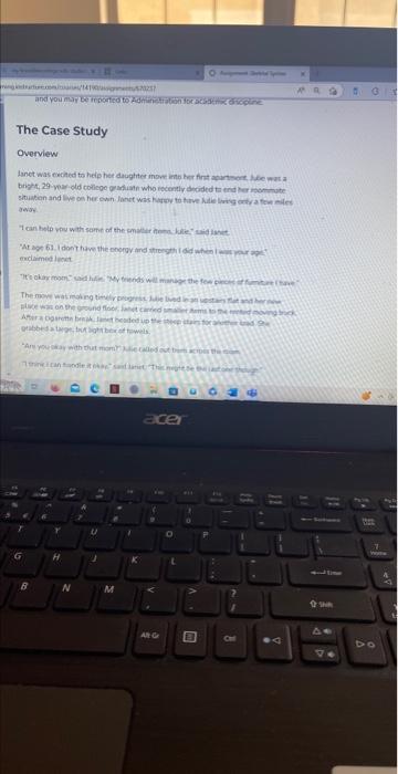 Overview lanet was excited to help her duughter inove | Chegg.com