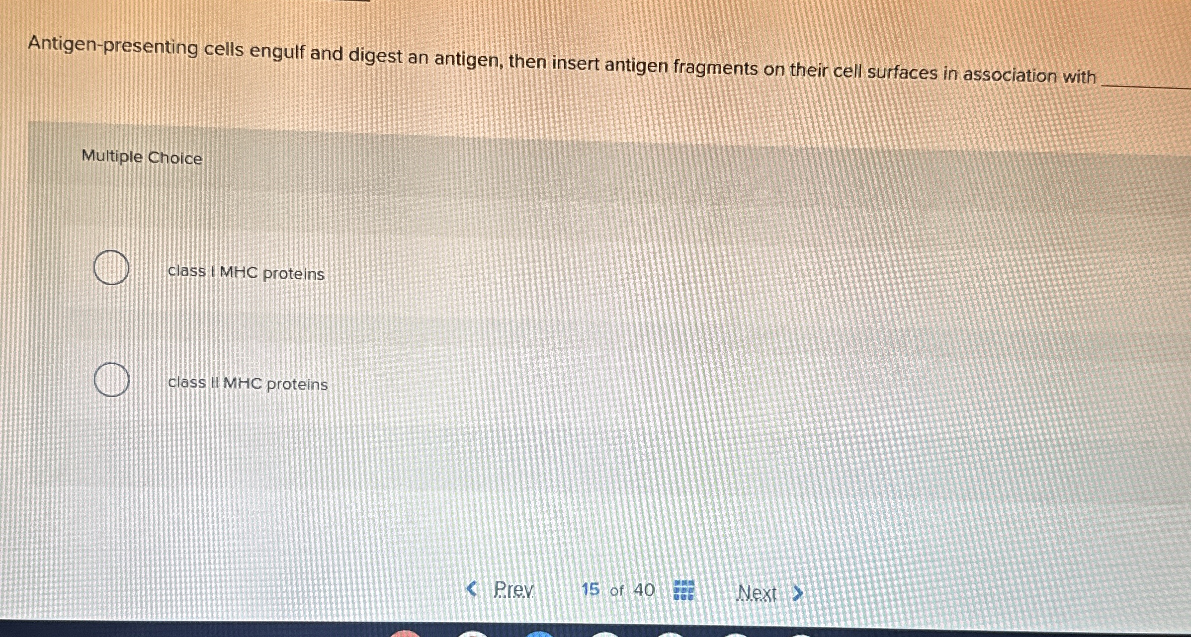 Solved Antigen-presenting cells engulf and digest an | Chegg.com