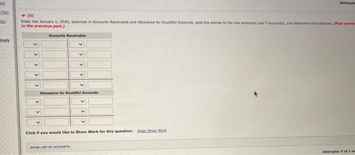 Solved Problem 9-01A a-d (Part Level Submission) (Video) At | Chegg.com