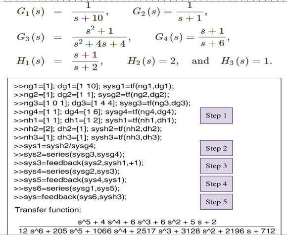 Solved 1) ﻿For each of the block diagrams below, write an | Chegg.com