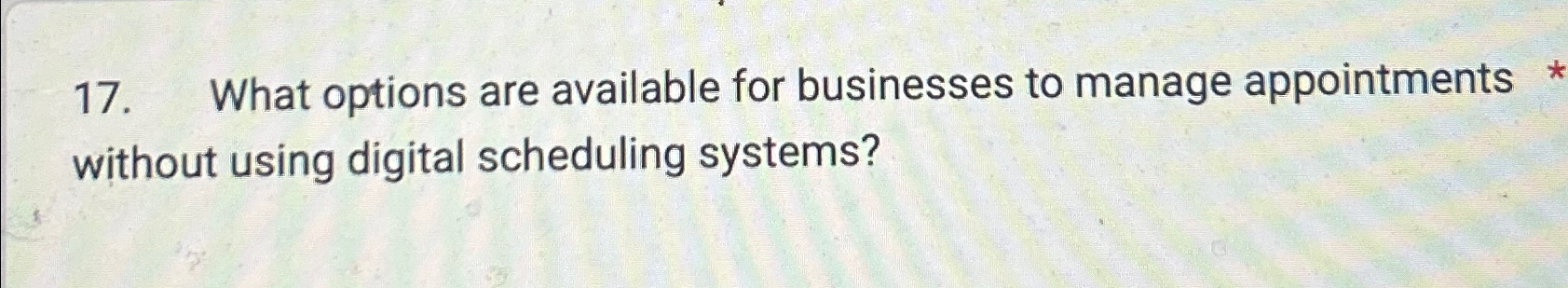 Solved What options are available for businesses to manage | Chegg.com