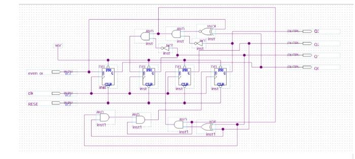 Solved Note on DFF: The PRN and CLRN are ACTIVE_LOW, | Chegg.com