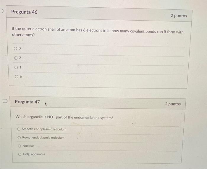 Solved If the outer electron shell of an atom has 6 | Chegg.com