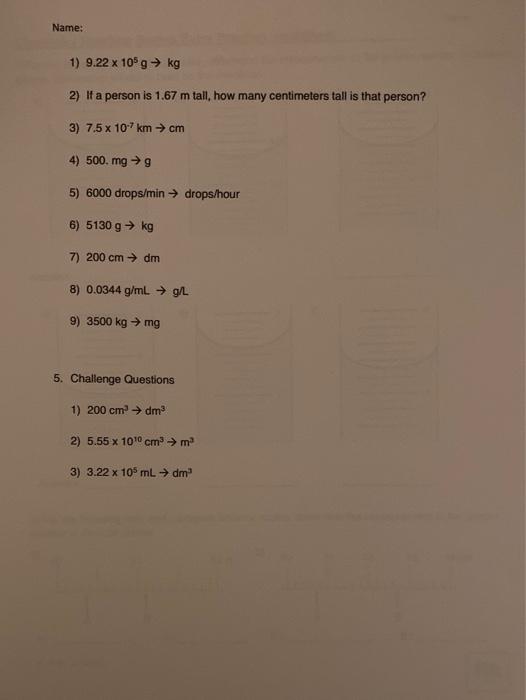 Solved Lab Activity: Measurement & Significant Figures 1. | Chegg.com
