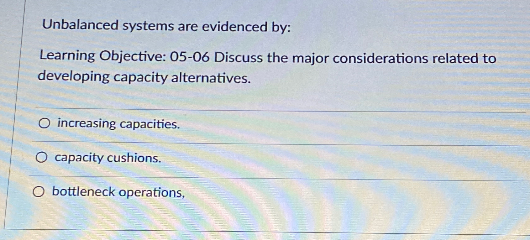 Solved Unbalanced systems are evidenced by:Learning | Chegg.com