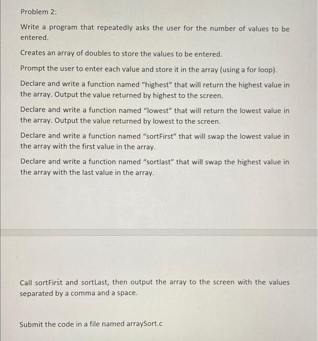 Solved Problem 2: Write a program that repeatedly asks the | Chegg.com