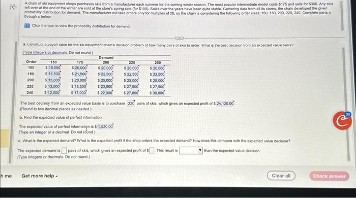 Solved through c below. Click the icon lo view the | Chegg.com