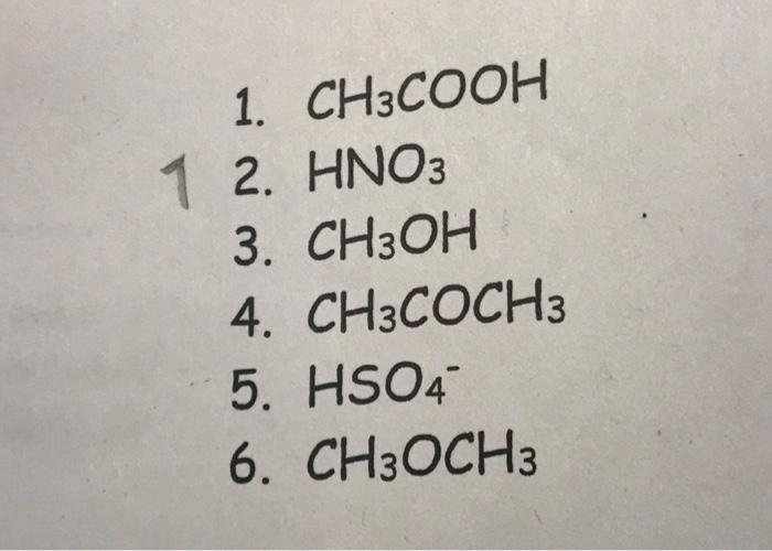 Solved Ernm Atoms to Molecules: Theory and Models1. CH3COOH | Chegg.com