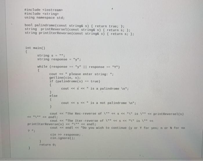 Solved Write A Program That Contains Two Recursive And One 6133