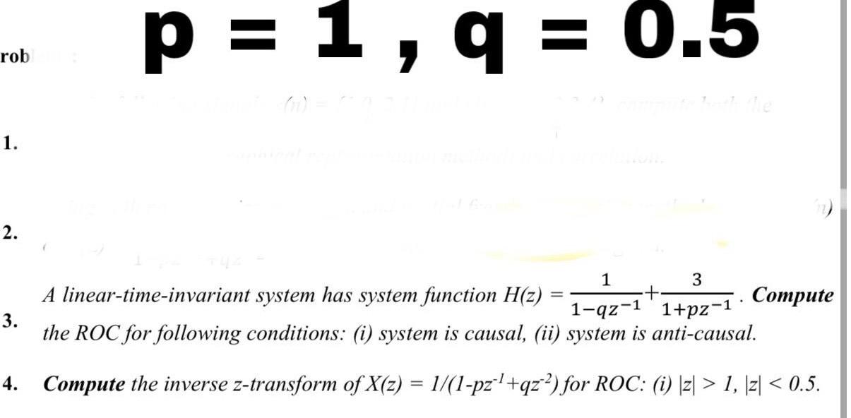 Solved A linear-time-invariant system has system function | Chegg.com