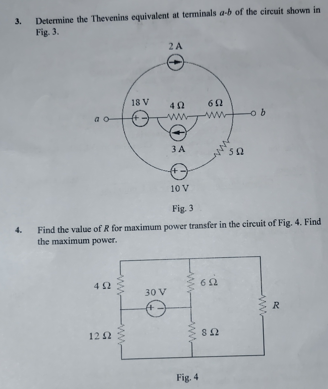 Solved Determine the Thevenins equivalent at terminals a-b | Chegg.com