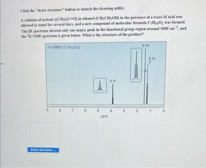 Solved Click the "draw structure" button to launch the | Chegg.com