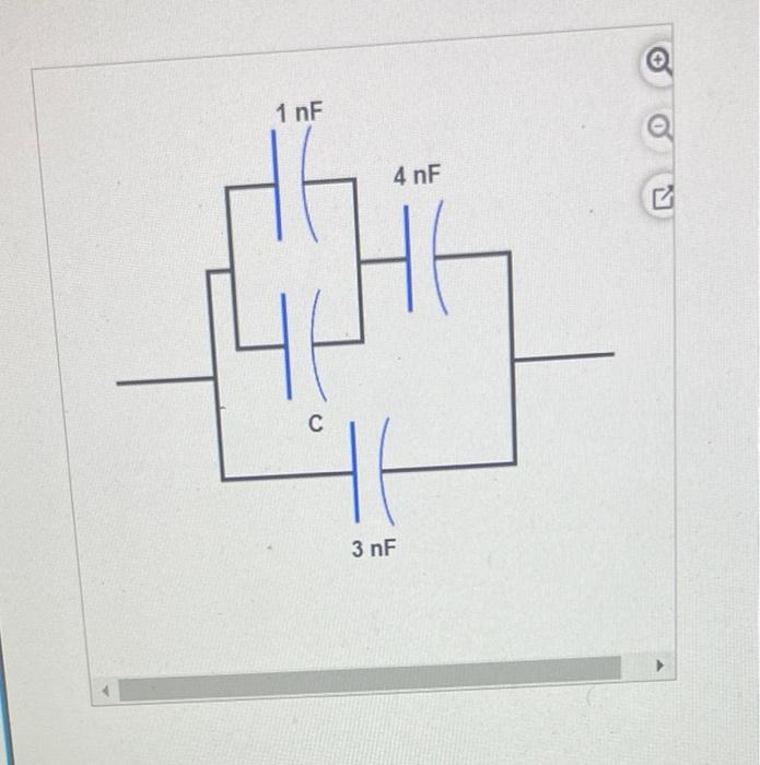 Solved (b) The equivalent capacitance of the circuit shown | Chegg.com