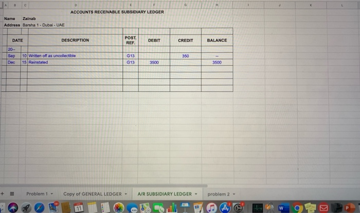Solved Default 2- x c A Instructions: 1. Record each | Chegg.com