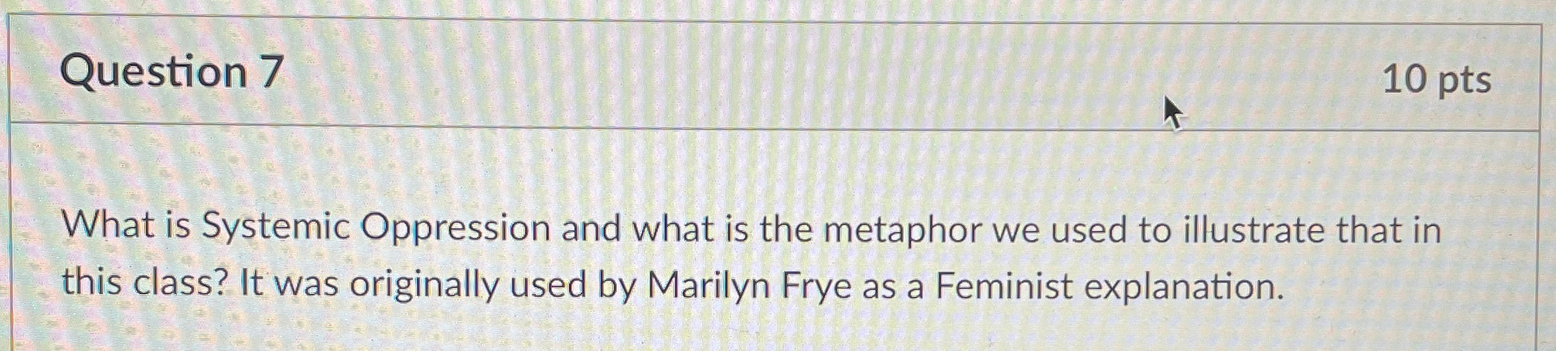 Solved Question 710 ﻿ptsWhat is Systemic Oppression and what | Chegg.com