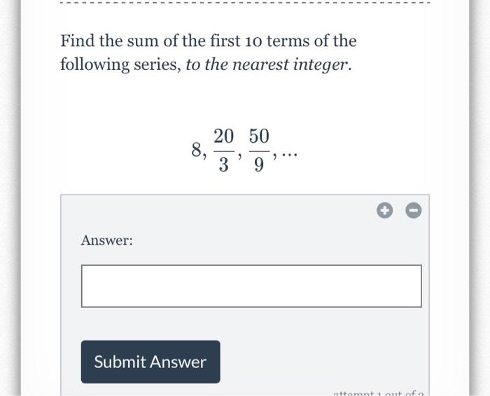 Solved Write a recursive sequence that represents the | Chegg.com