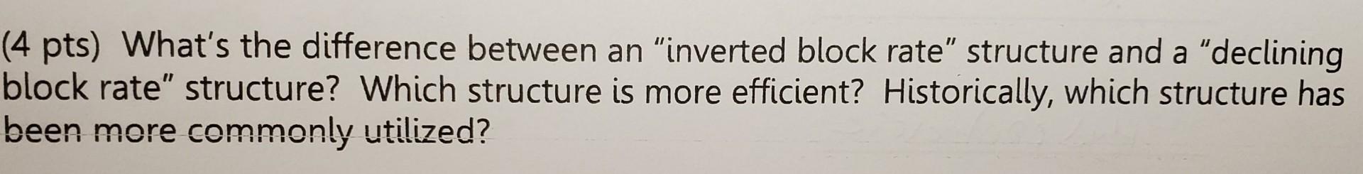 Solved (4 pts) What's the difference between an "inverted | Chegg.com