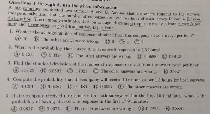 Solved Please show all work. | Chegg.com