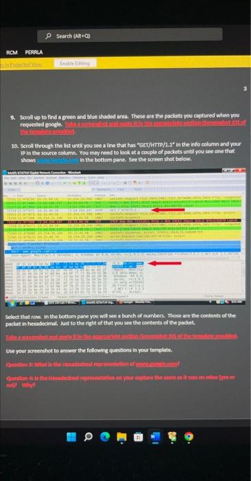 Solved Csis 330 Lab 3 Wireshark Packet Analysis