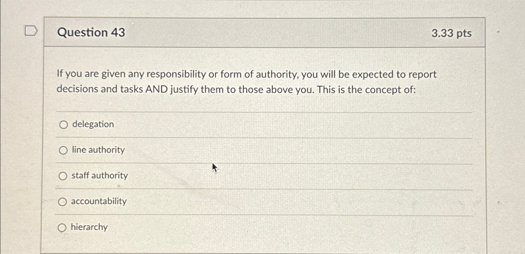 Solved Question 433.33 ﻿ptsIf you are given any | Chegg.com