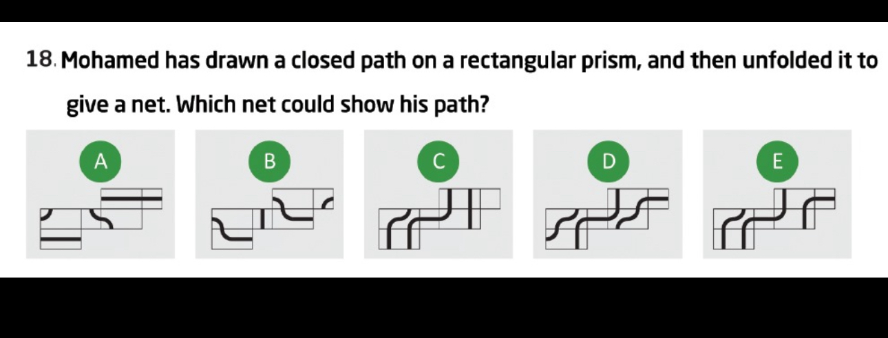 Solved Mohamed has drawn a closed path on a rectangular | Chegg.com