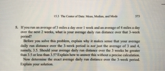 Solved Class Activity 15M: Solving Problems about the Mean | Chegg.com