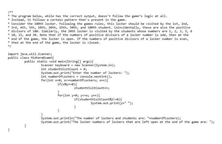Solved A high school has 1000 students and 1000 lockers, one | Chegg.com