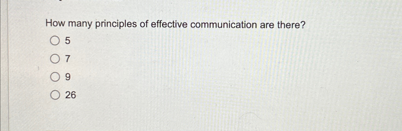 Solved How many principles of effective communication are | Chegg.com