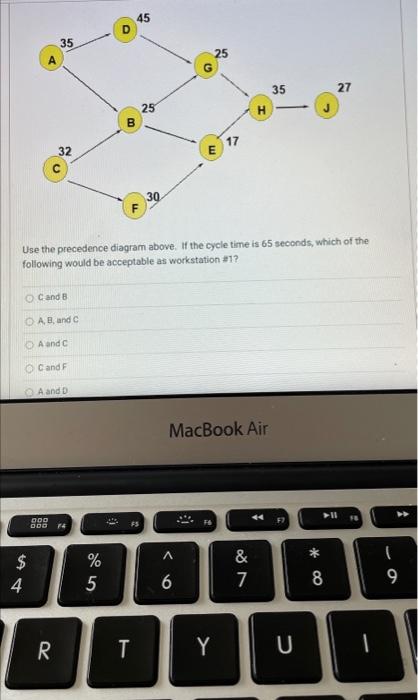 Solved 45 D 35 25 67 35 27 H 25 B 17 32 E 30 Use the | Chegg.com