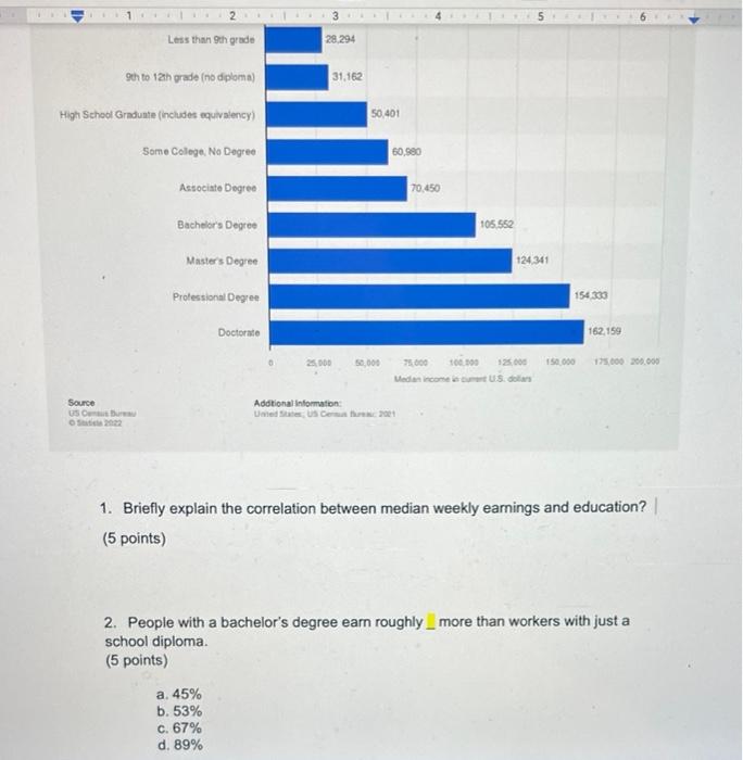 To calculate the percentage increase: First: work out | Chegg.com