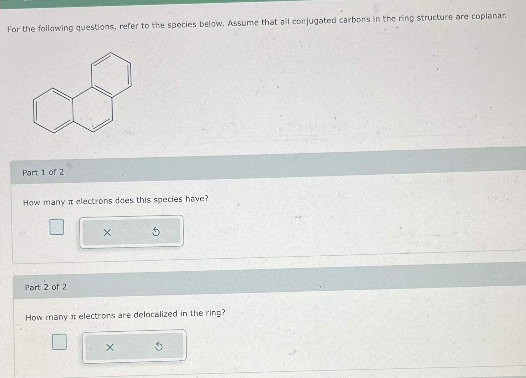 Solved For the following questions, refer to the species | Chegg.com