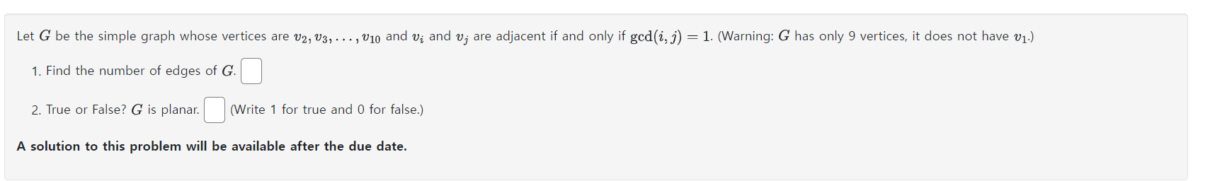 Solved Let G ﻿be the simple graph whose vertices are | Chegg.com