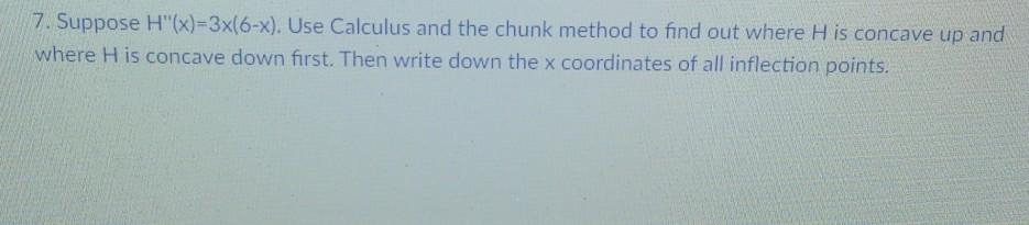 Solved 7. Suppose H Solved 7. Suppose H