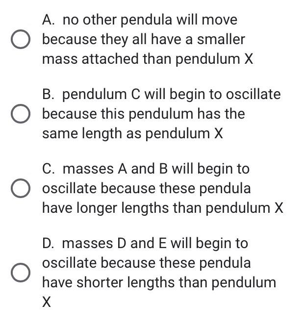Solved 11. The phenomenon 1 point of mechanical resonance | Chegg.com