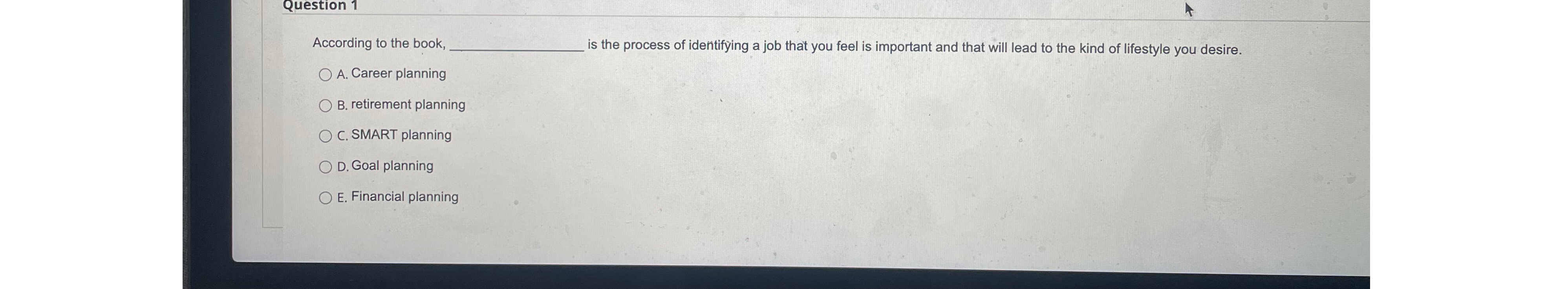 Solved According to the book, is the process of identifying | Chegg.com