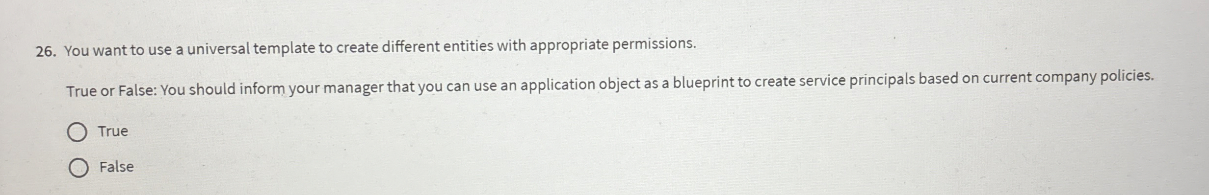Solved You want to use a universal template to create | Chegg.com
