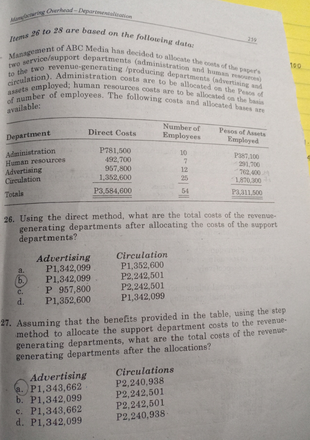 Solved Using the reciprocal (algebraic) ﻿method, what are | Chegg.com