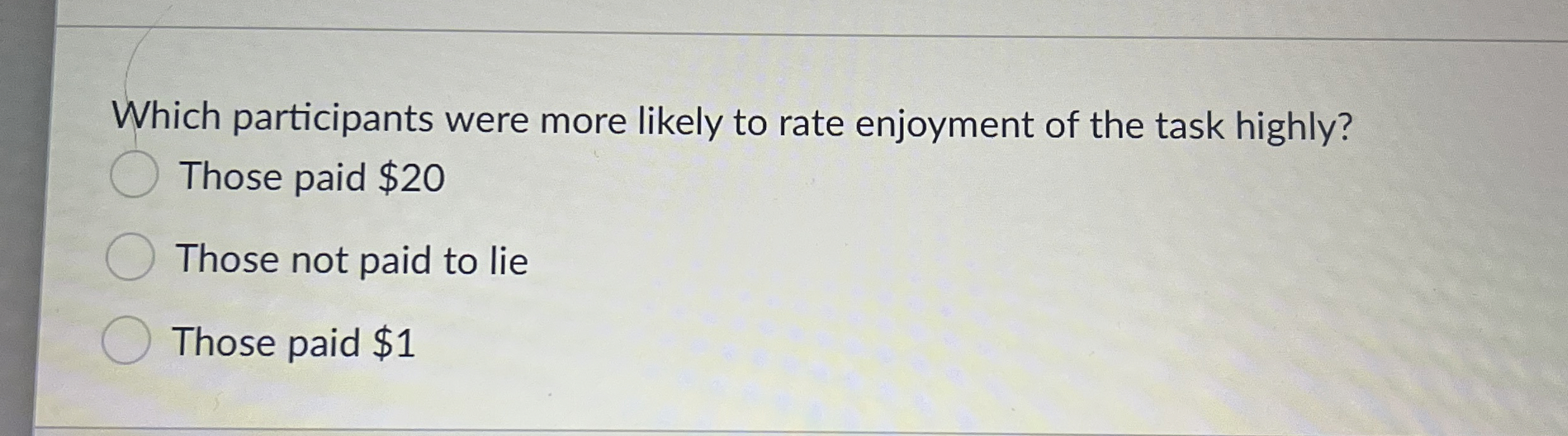 High Quality SOLUTION Which participants were more likely to rate ...