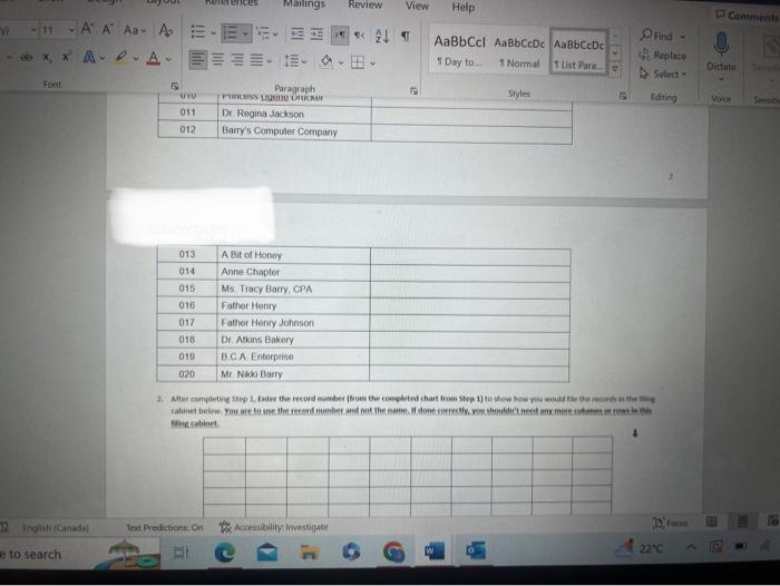 Solved Objective of this Assignment: The process of filing | Chegg.com