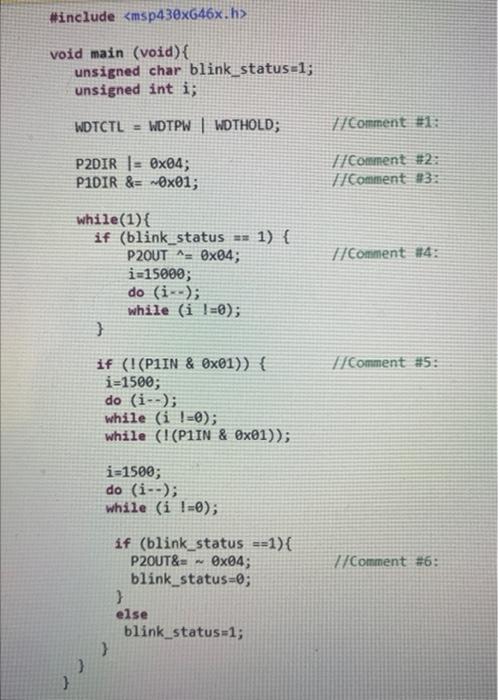 Solved Complete question #10 below. We use MSP430G2553 with | Chegg.com