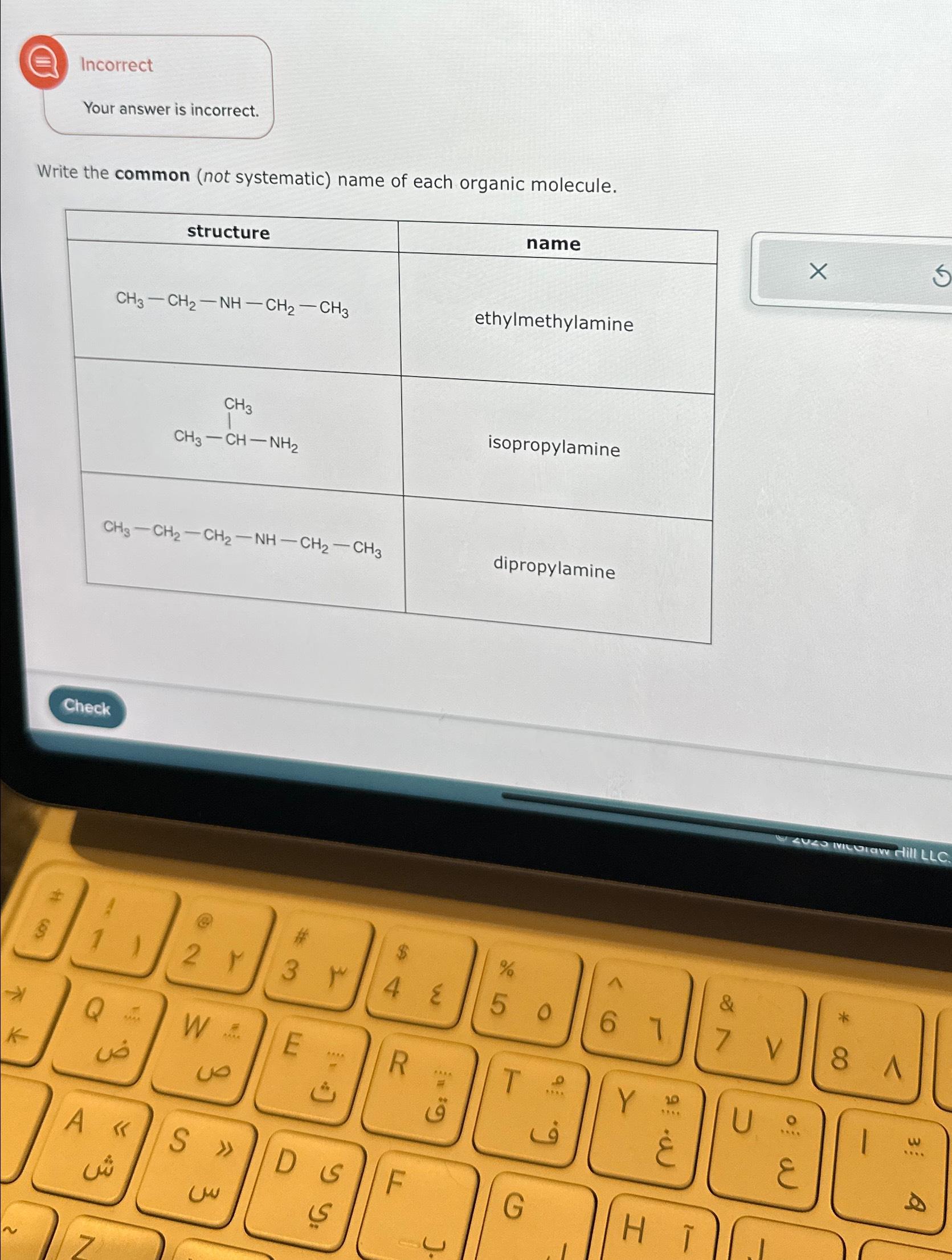 Solved IncorrectYour answer is incorrect.Write the common | Chegg.com