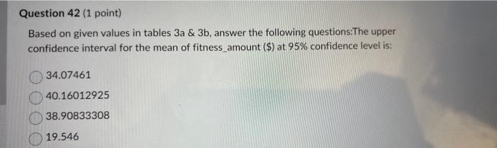 Solved categories, see tables 3a and b. Table 3a: | Chegg.com