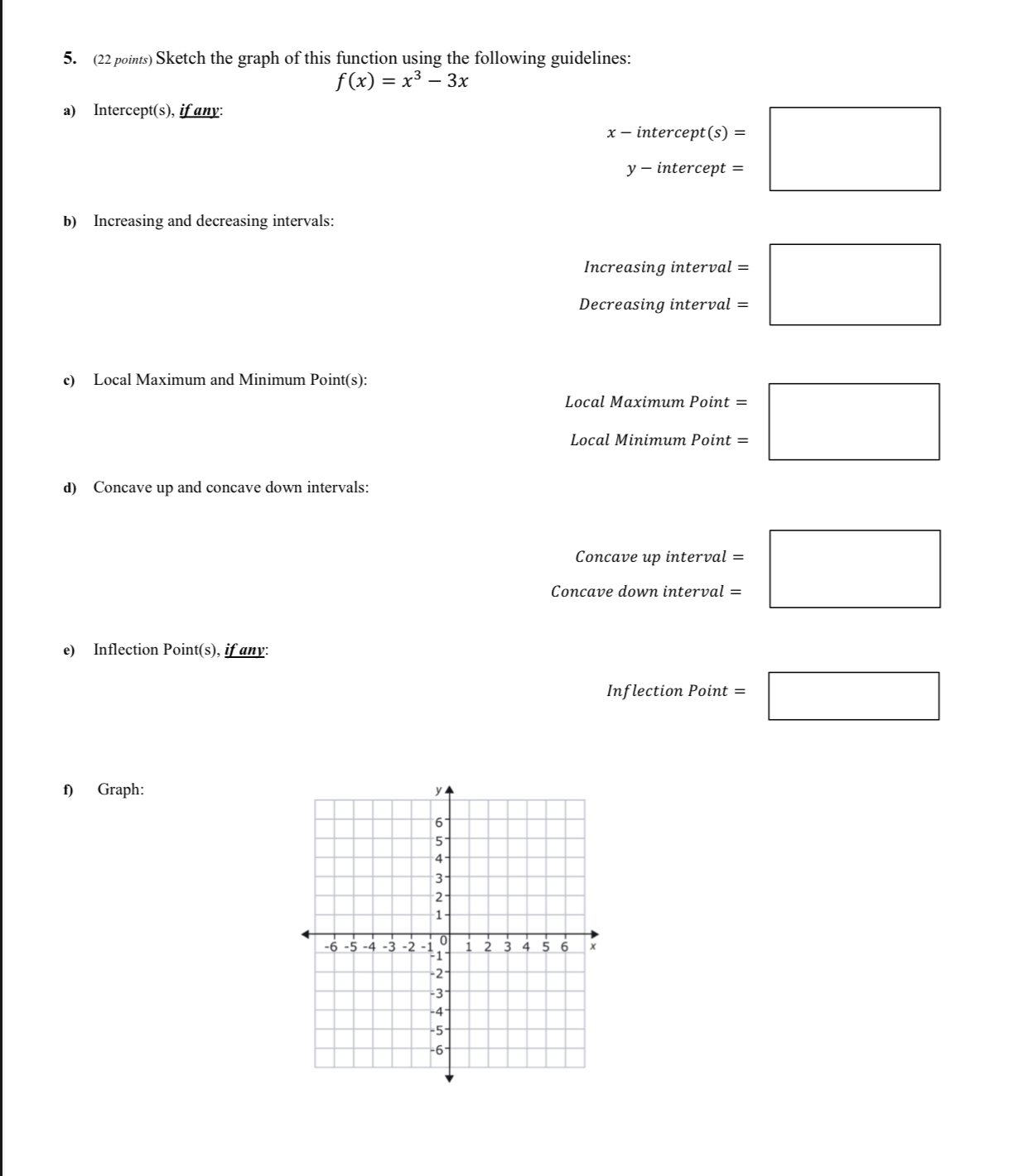 (22 ﻿points) ﻿Sketch the graph of this function using | Chegg.com