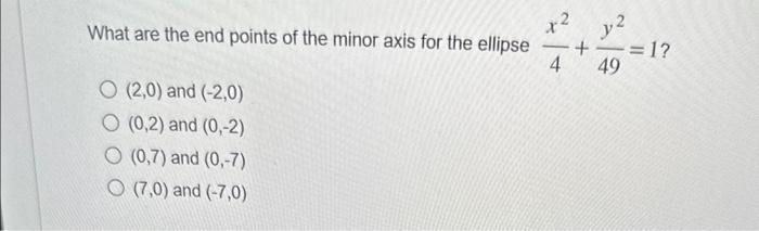 Solved Write the hyperbola in standard form: 25x2−16y2=400 | Chegg.com