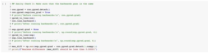 Solved [TODO]: Implement the forward pass in forvard []. - | Chegg.com